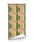 Diamond Stripe Geometric Wallpaper – Otto Studio
