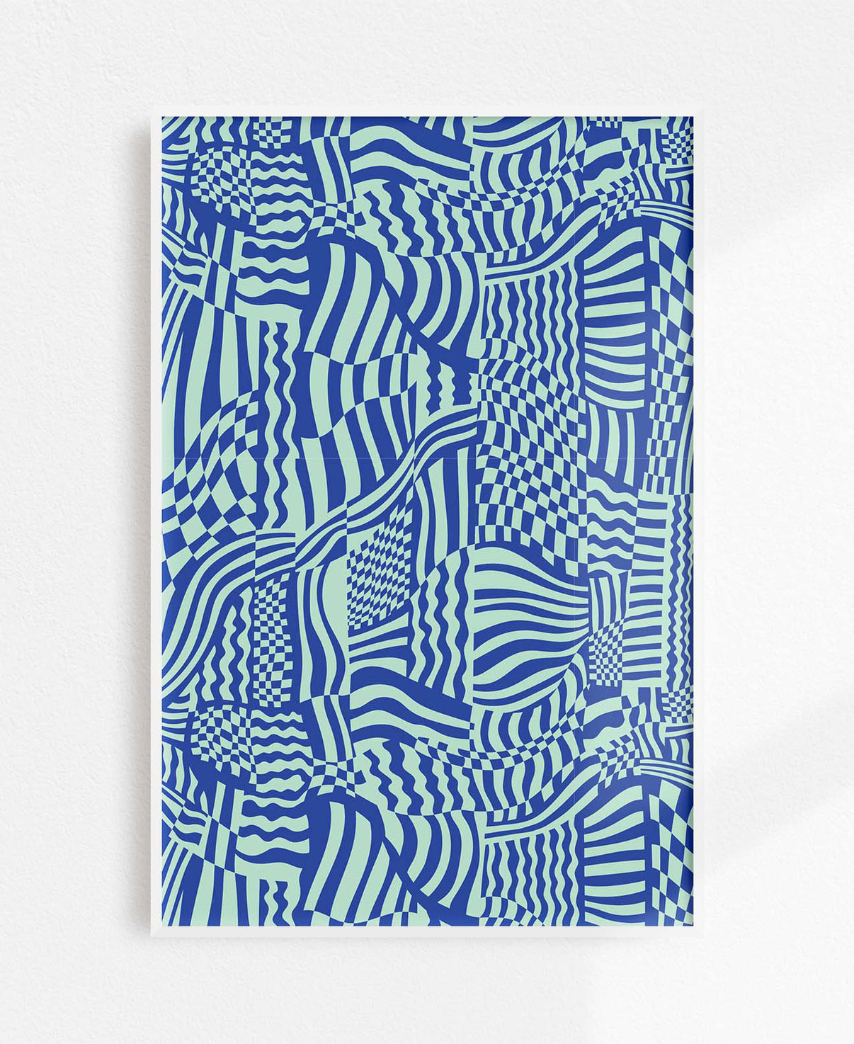 Wiggles and Waves Art Print – Otto Studio